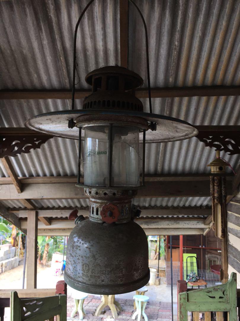 Lampu gas lama butterfly, Furniture & Home Living, Home Decor, Vases ...