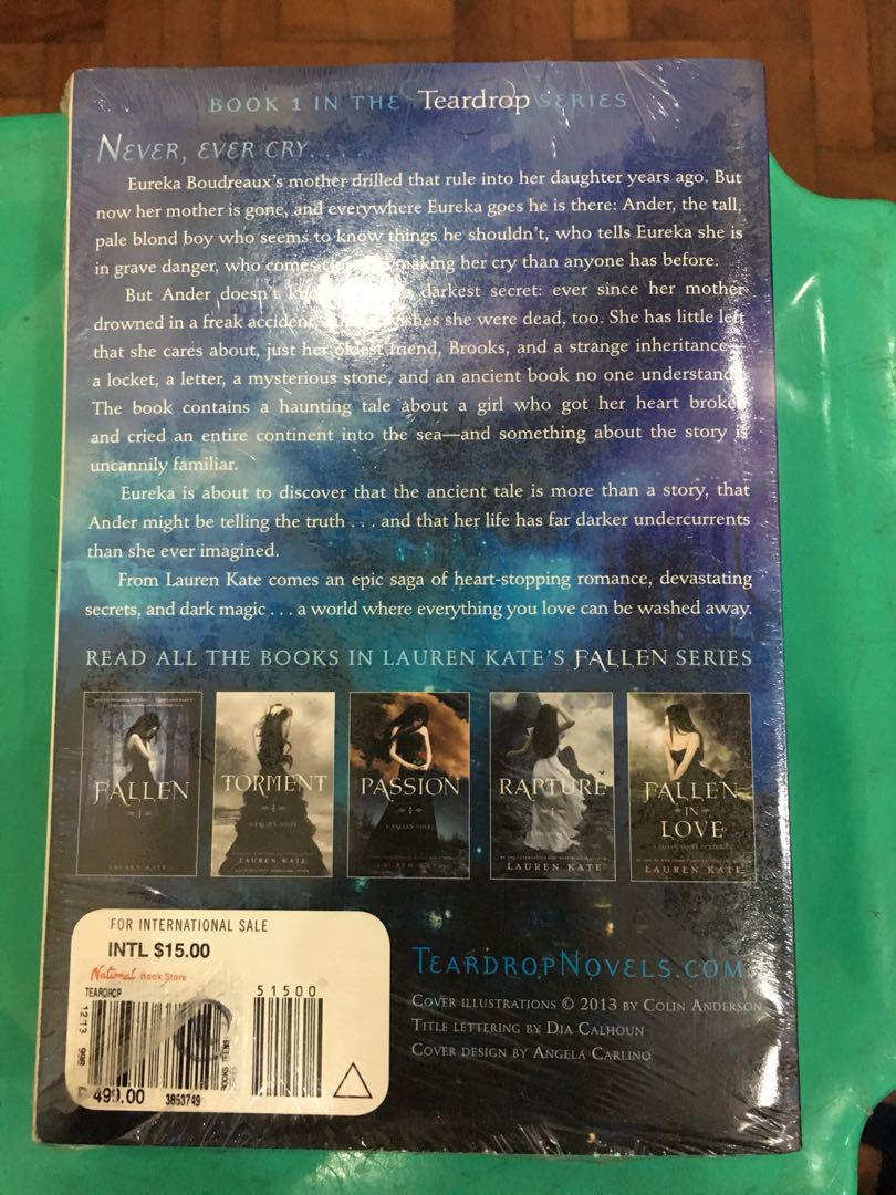 Lauren Kate: Teardrop, Hobbies & Toys, Books & Magazines, Religion ...