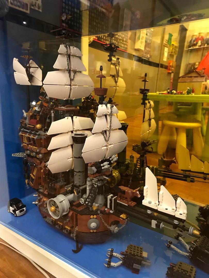 Lego 70810 Sea Cow (built up with acrylic display), Hobbies & Toys ...