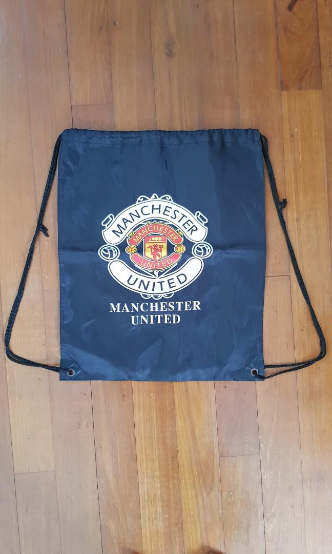 Manchester United Drawstring Bag, Sports Equipment, Sports & Games ...