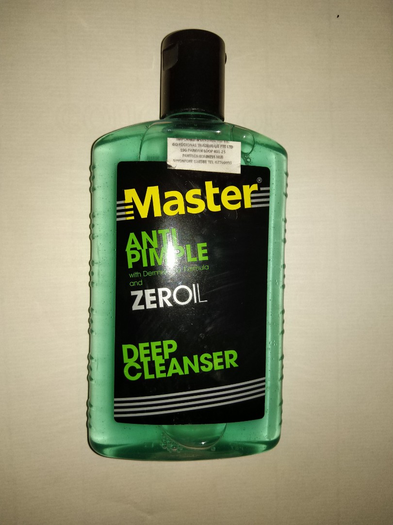 Master Anti Pimple (Deep Cleanser) 225ml, Beauty & Personal Care, Face ...