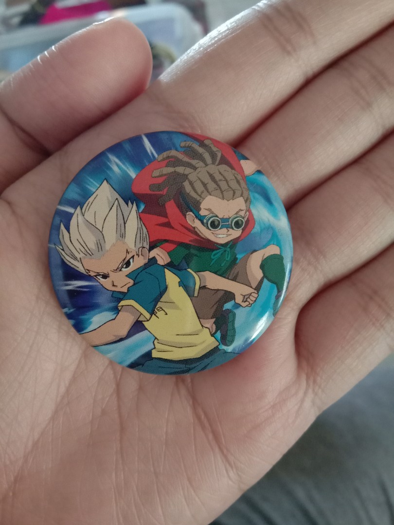 Official Inazuma Eleven Can Badge, Hobbies & Toys, Collectibles ...