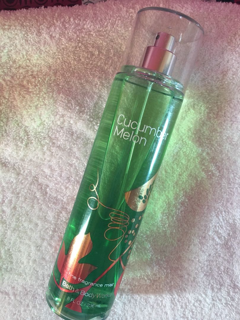 Original Bath and Body Works Cucumber Melon Fragrance Mist, Beauty & Personal Care, Fragrance ...