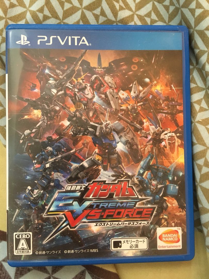 PSV 高達EXTREME VS•FORCE 日版, 電子遊戲, 電子遊戲, PlayStation - Carousell