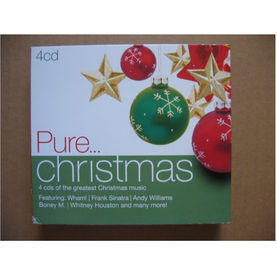 Pure Christmas CD (4碟) (Wham, Boney M, Andy Williams, Bob Dylan, Frank ...