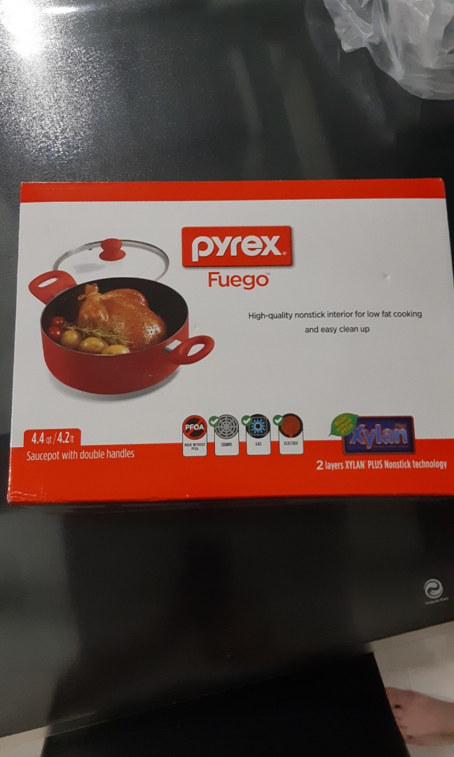 Pyrex Fuego, Furniture & Home Living, Kitchenware & Tableware, Cookware ...