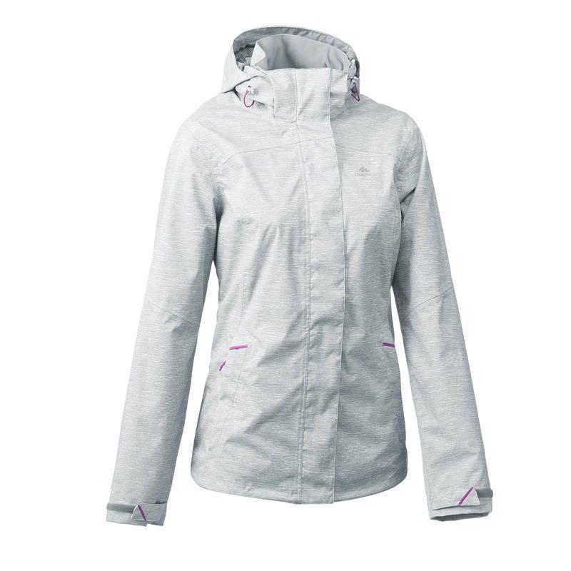 Quechua waterproof hiking jacket, Women's Fashion, Coats, Jackets and ...