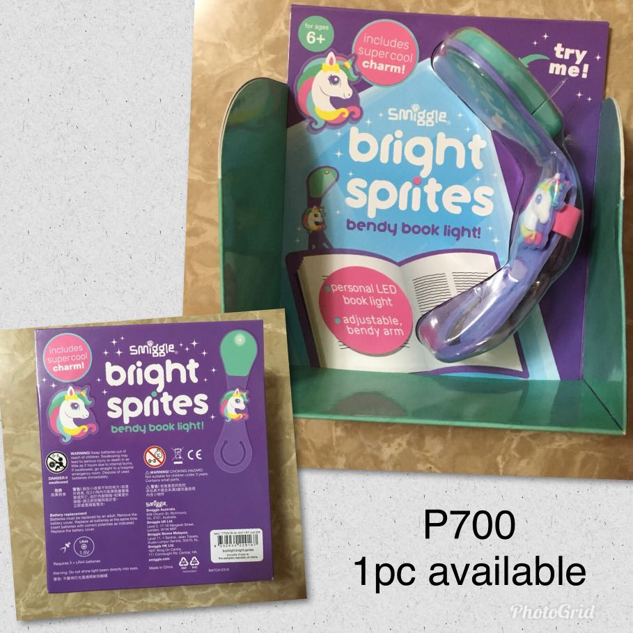 Smiggle Bendy Book Light, Babies & Kids, Baby Nursery & Kids Furniture ...