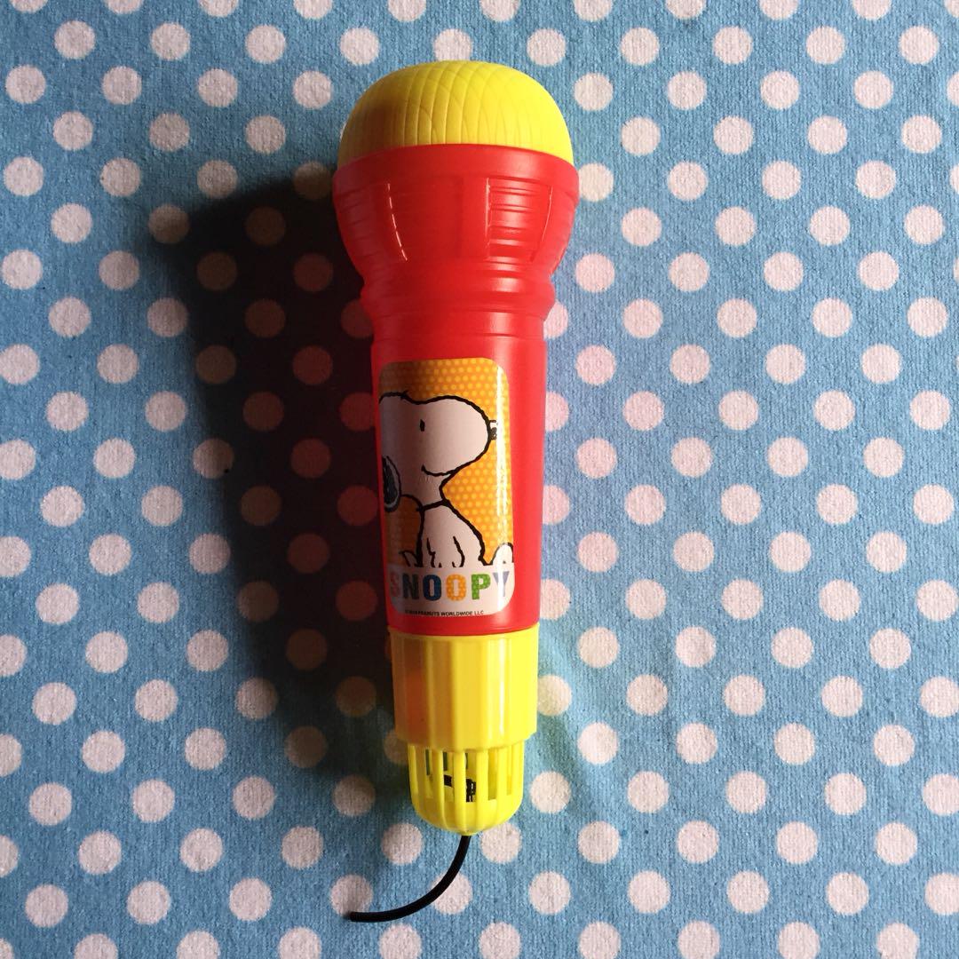 Snoopy Microphone, Babies & Kids, Infant Playtime on Carousell