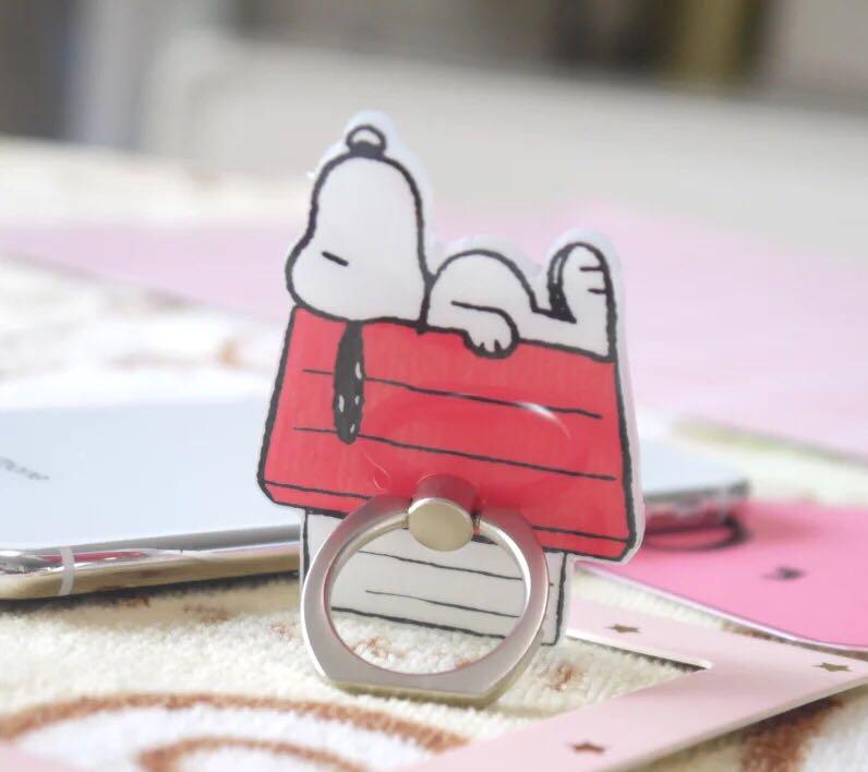 Snoopy mobile phone ring stand, Mobile Phones & Gadgets, Mobile ...