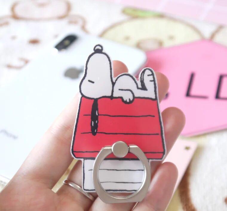 Snoopy mobile phone ring stand, Mobile Phones & Gadgets, Mobile ...
