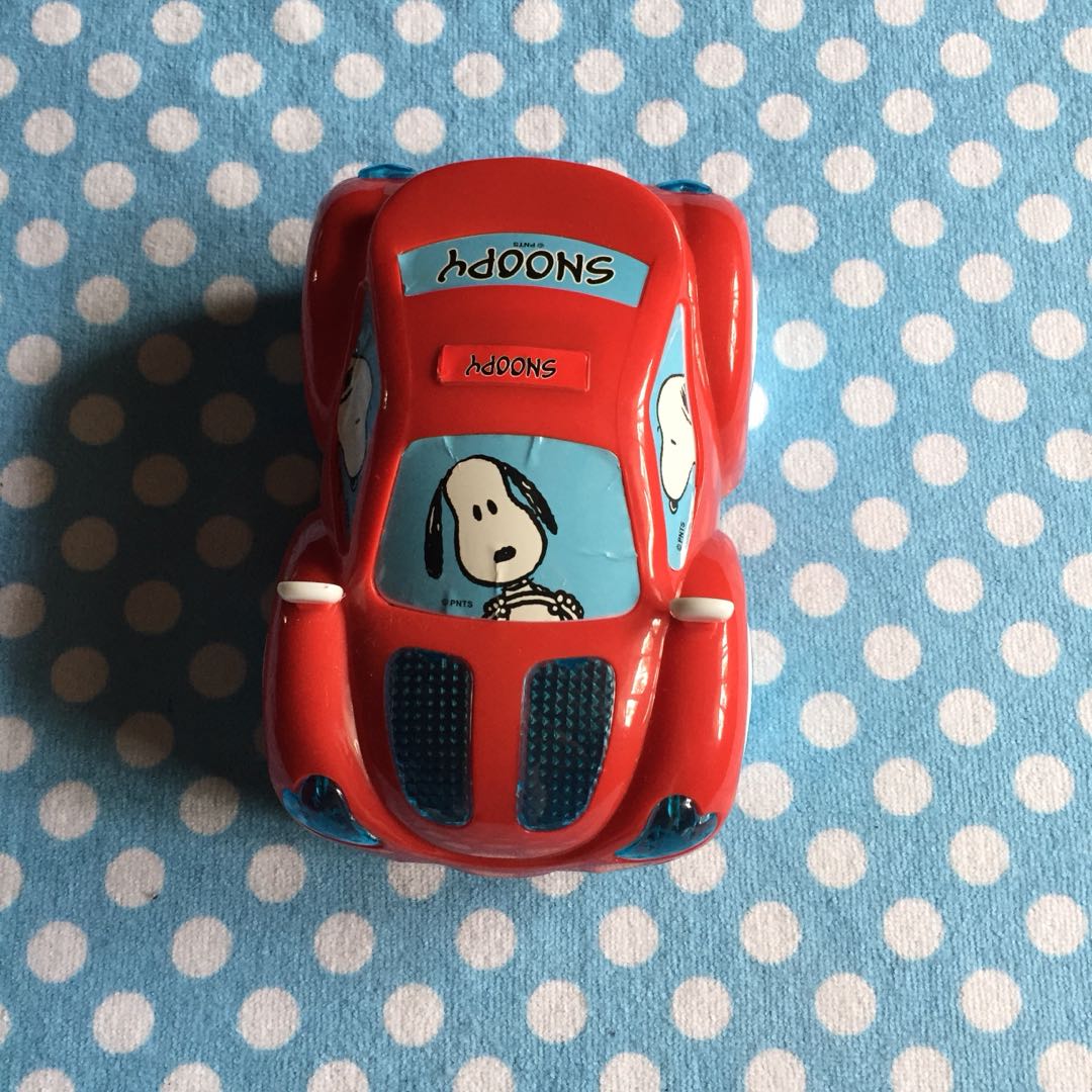 Snoopy Musical Car, Babies & Kids, Infant Playtime on Carousell