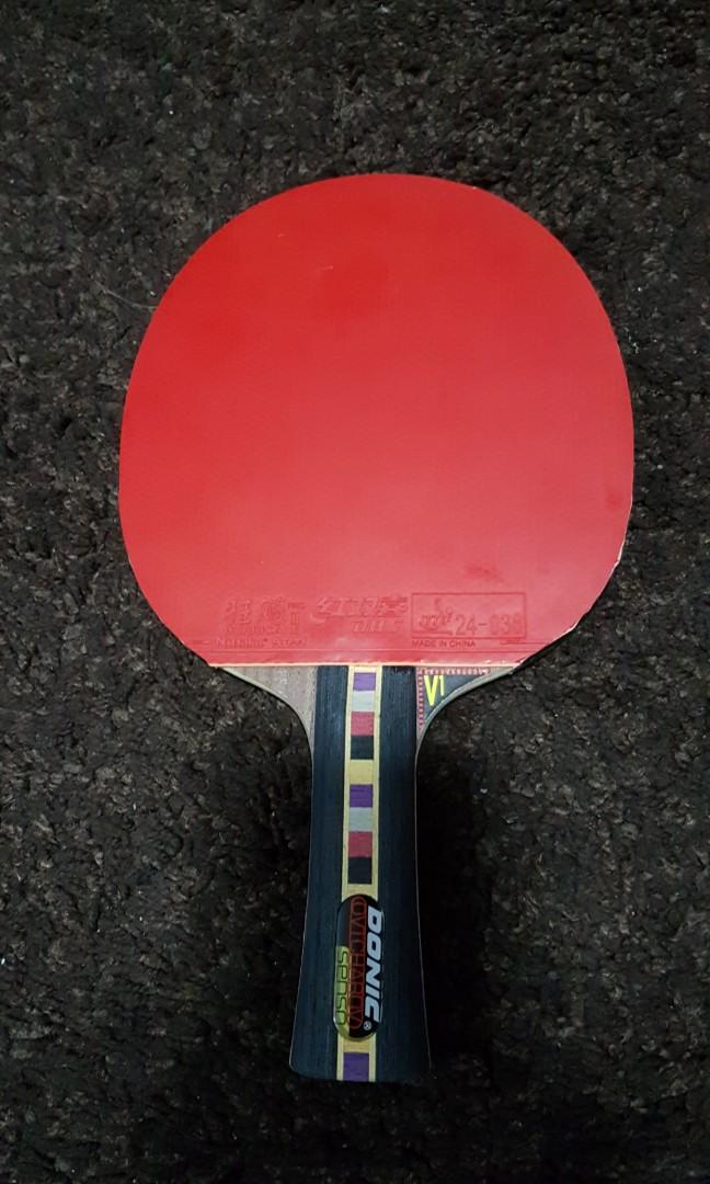 Table tennis bat: offensive moristo max / hurricane turbo pro max ...