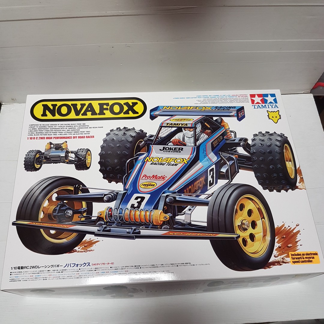 TAMIYA NOVAFOX BUGGY 2WD 1/10 RC CAR, Hobbies & Toys, Toys & Games on Carousell
