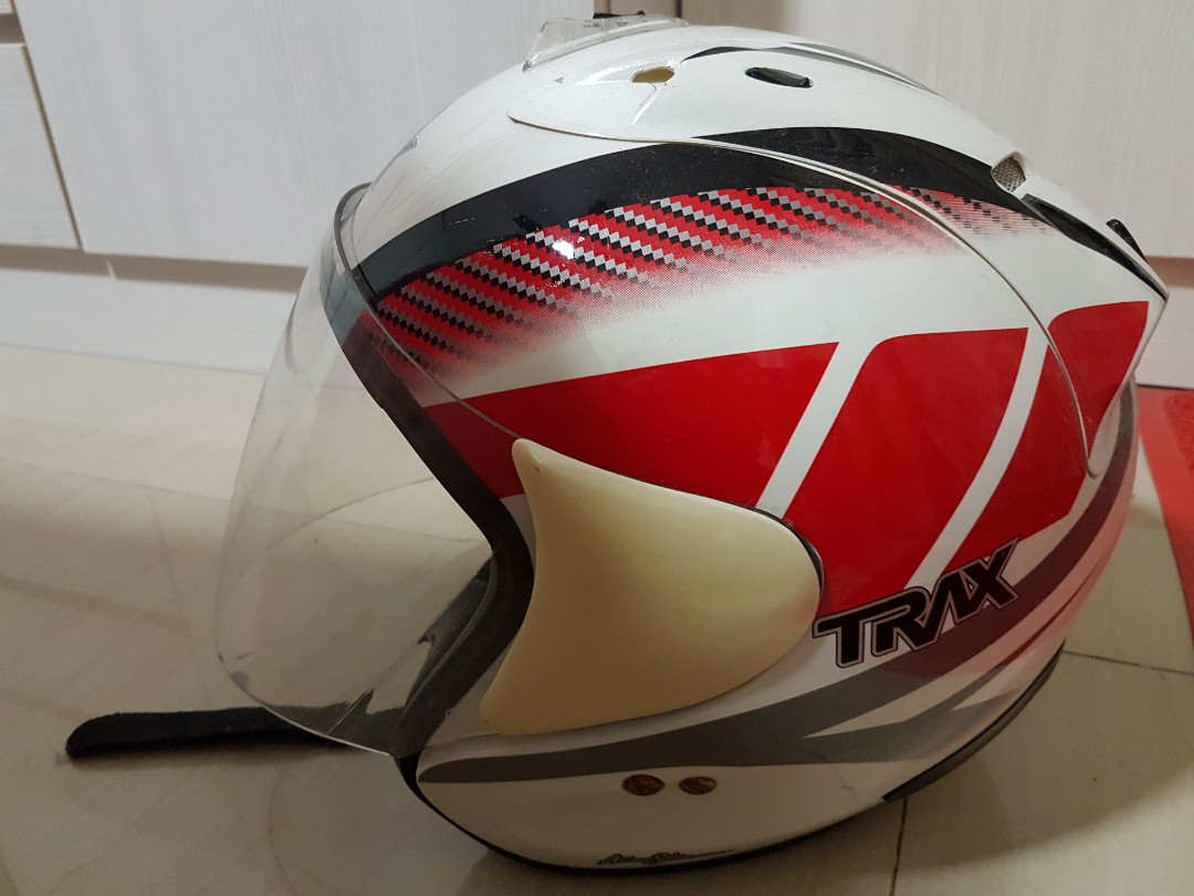 Trex helmet, Motorcycles, Motorcycle Apparel on Carousell
