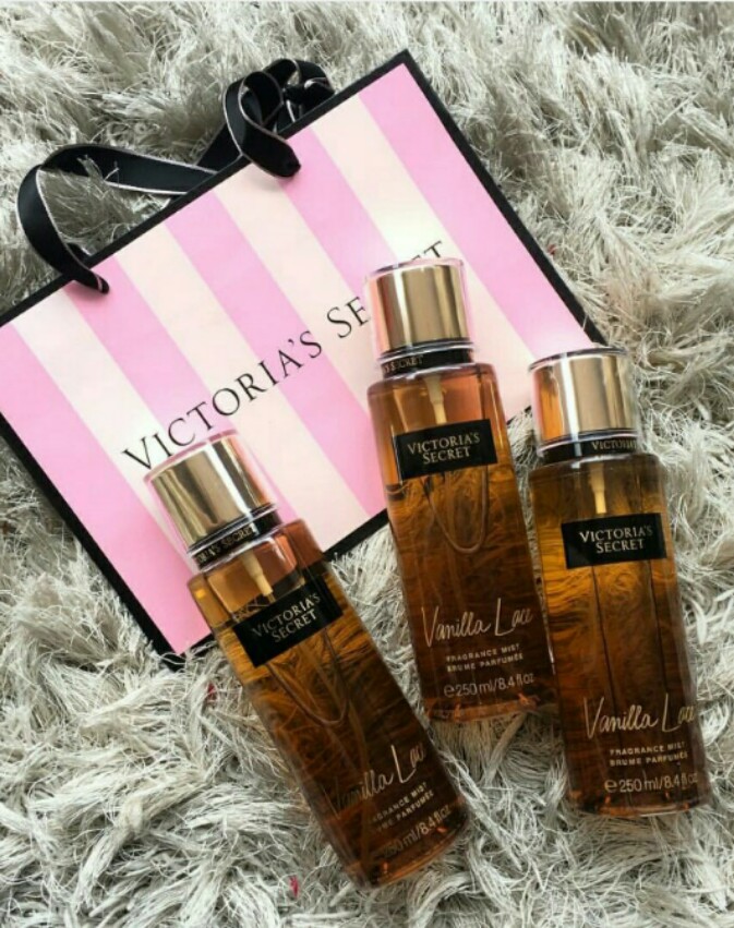 Vanilla Lace Victoria's Secret Body Mist, Beauty & Personal Care ...