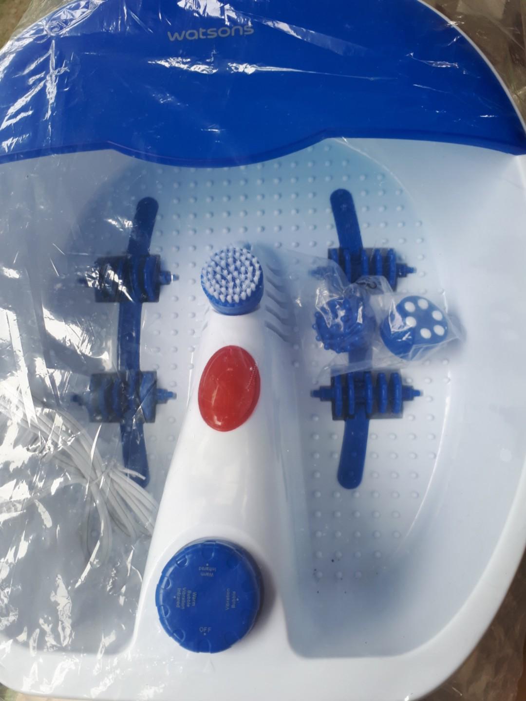 Watsons bubble foot spa on Carousell