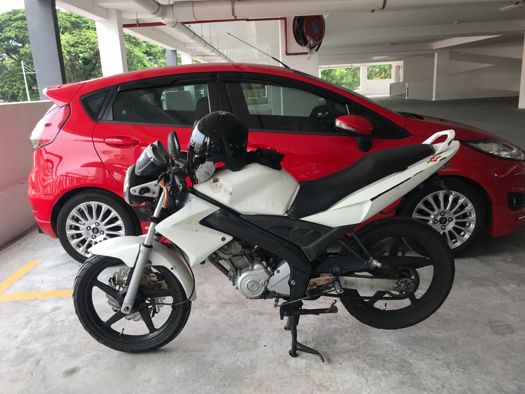 Yamaha FZ 150 cafe racer, Motorbikes on Carousell