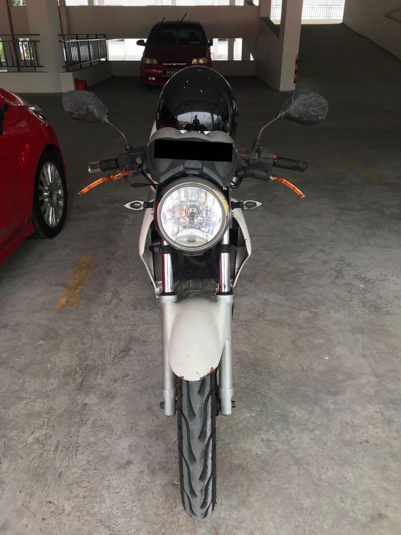 Yamaha FZ 150 cafe racer, Motorbikes on Carousell