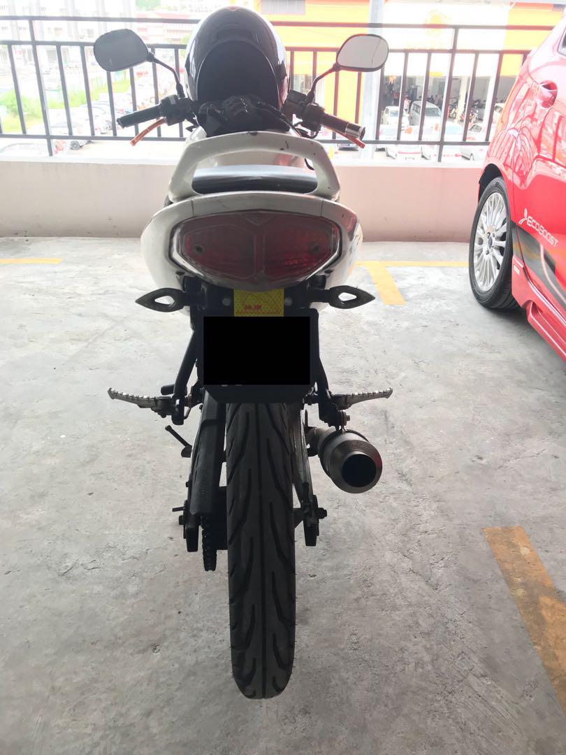 Yamaha FZ 150 cafe racer, Motorbikes on Carousell