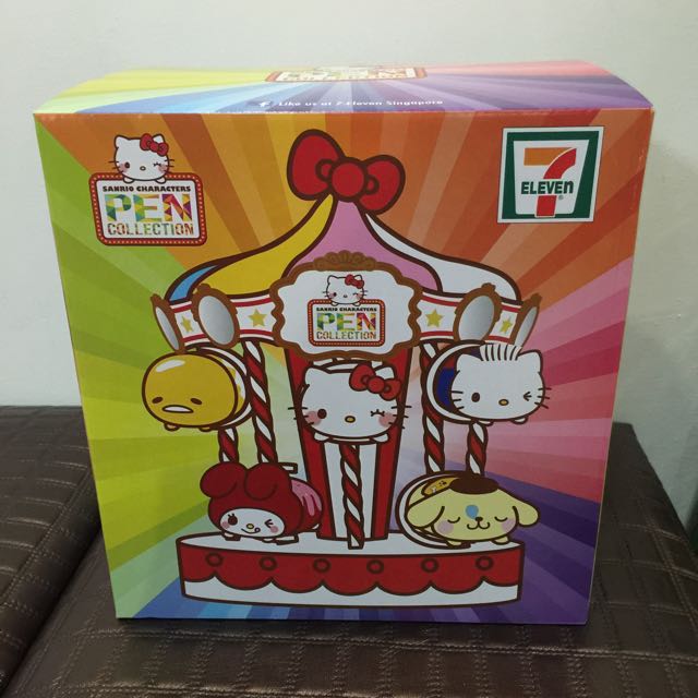 7-11 Hello Kitty Pentacular Full Set With Carousel, Hobbies & Toys ...