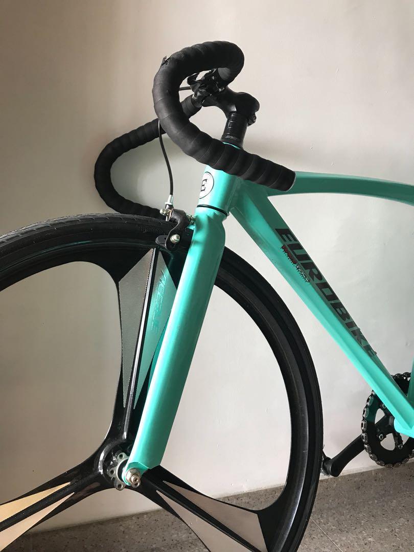 Baby Blue Fixie Fixies, Sports Equipment, Bicycles & Parts, Bicycles on ...