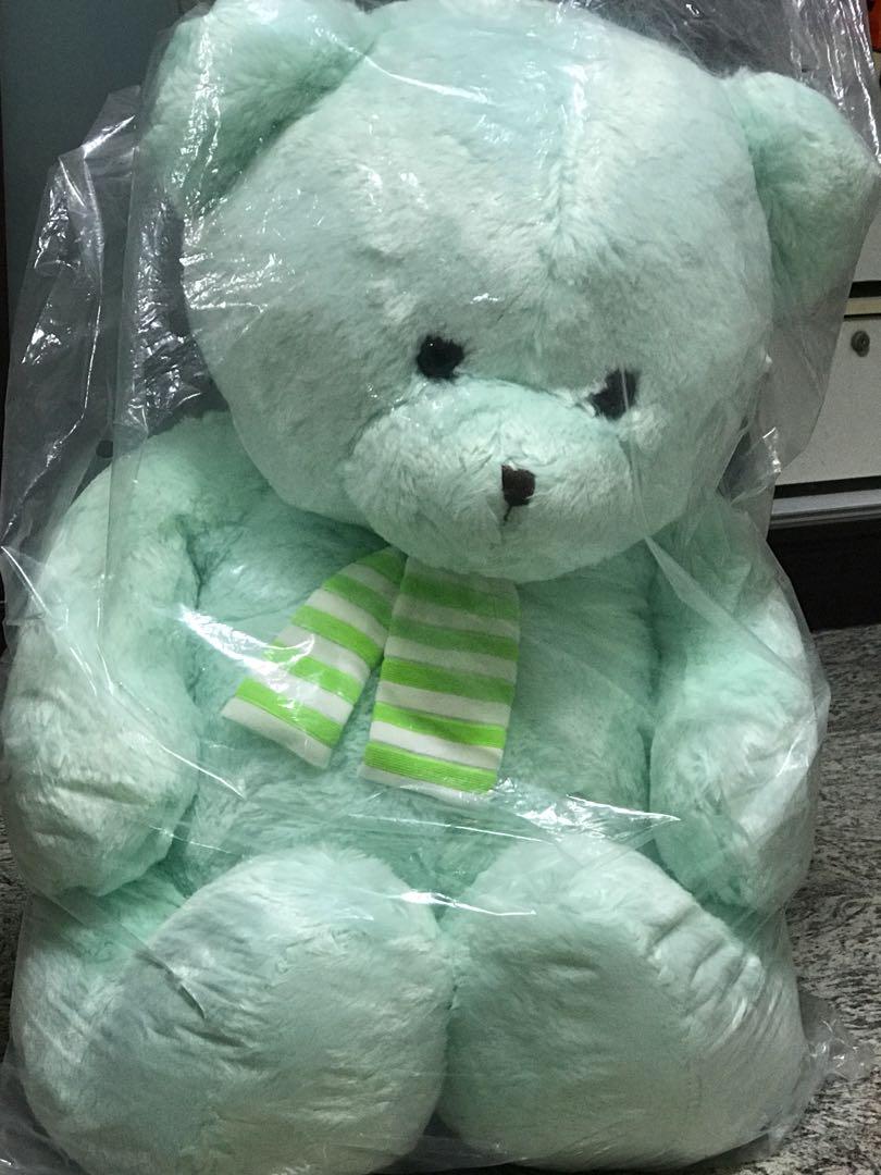 Big mint bear, Hobbies & Toys, Toys & Games on Carousell