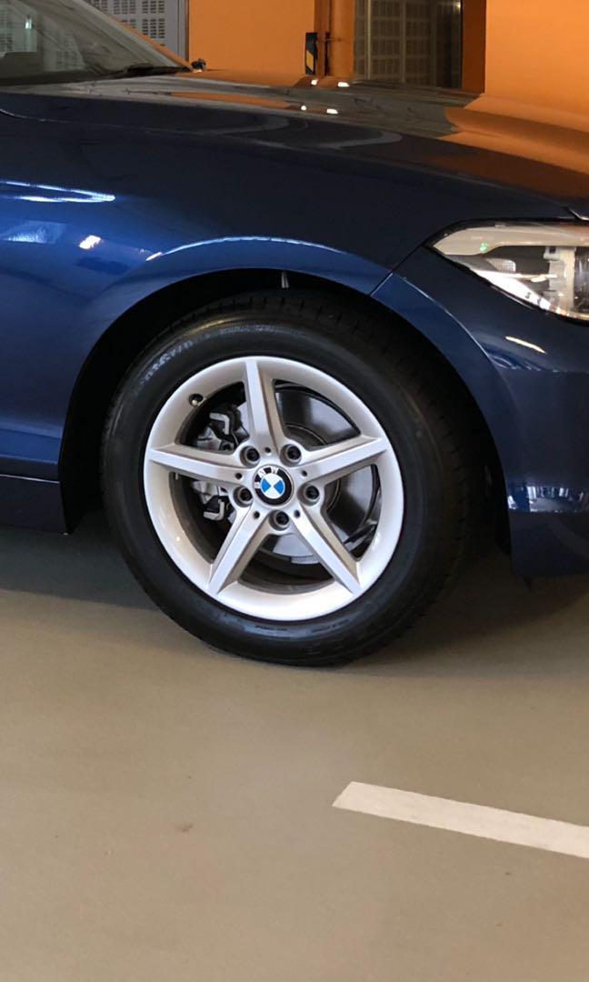 BMW F20 1 Series stock rims & tyres (16”), Car Accessories, Tyres ...