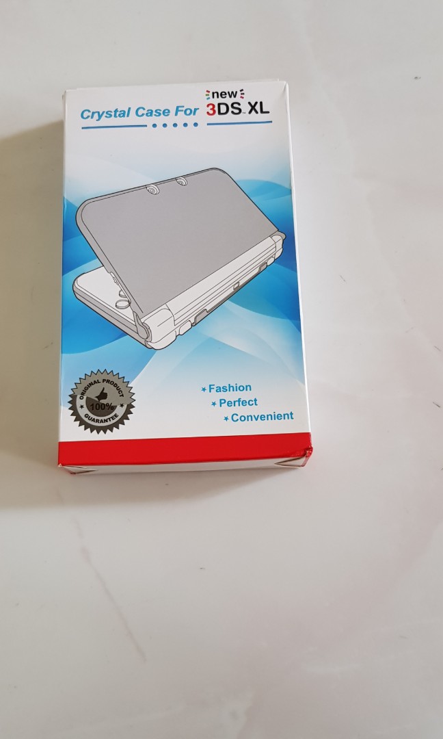 Brand new nintendo 3ds xl crystal case, Video Gaming, Video Game ...