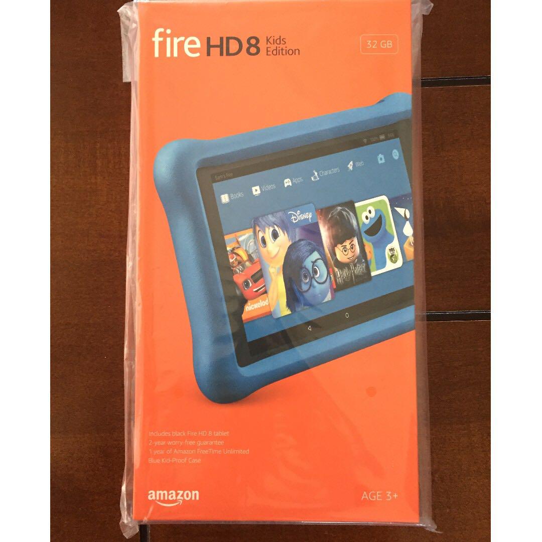 Fire HD8 Kids Edition - Black, Mobile Phones & Gadgets, Tablets ...