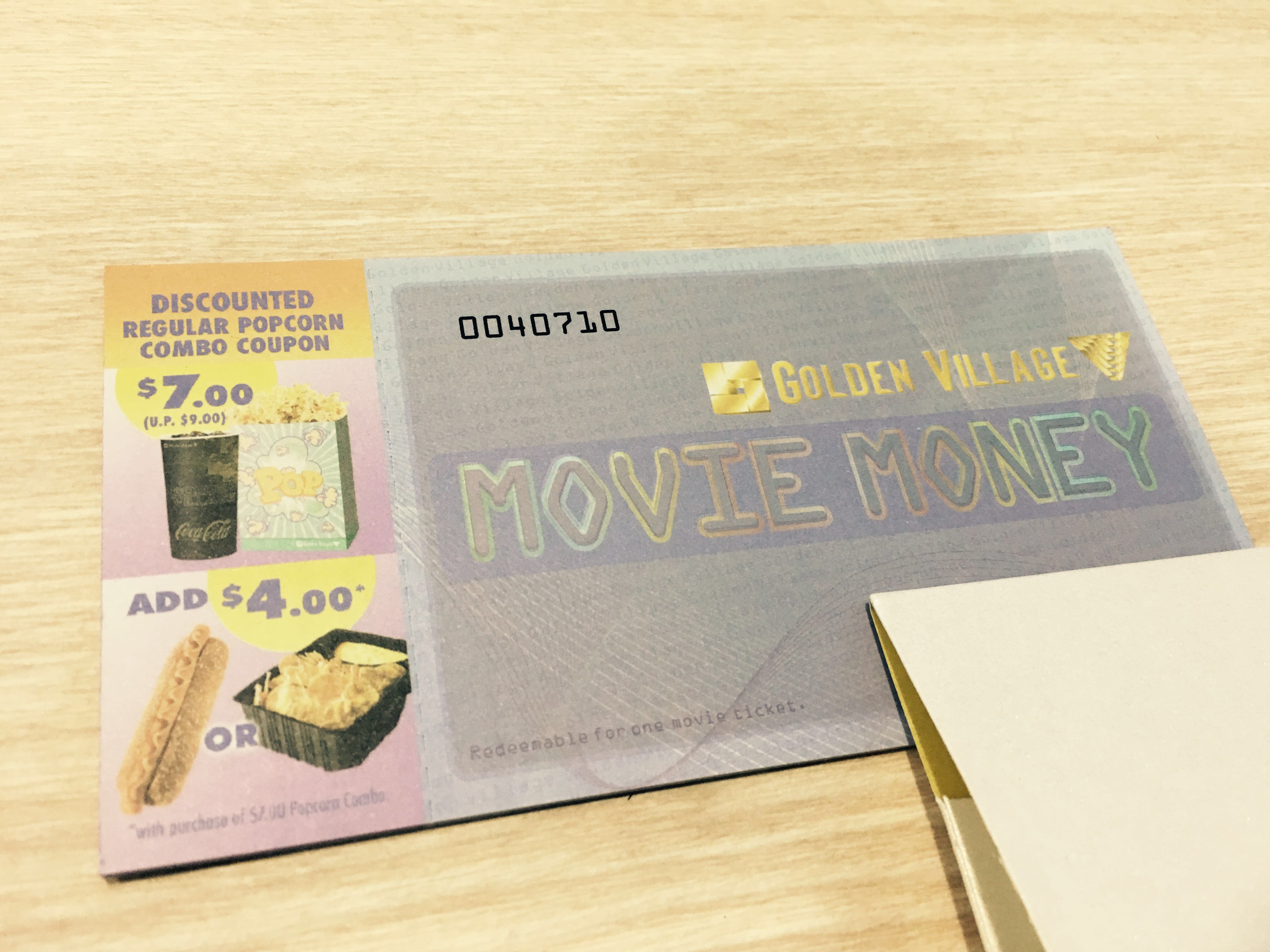 GV Golden Village Movie Tickets, Tickets & Vouchers, Vouchers on Carousell