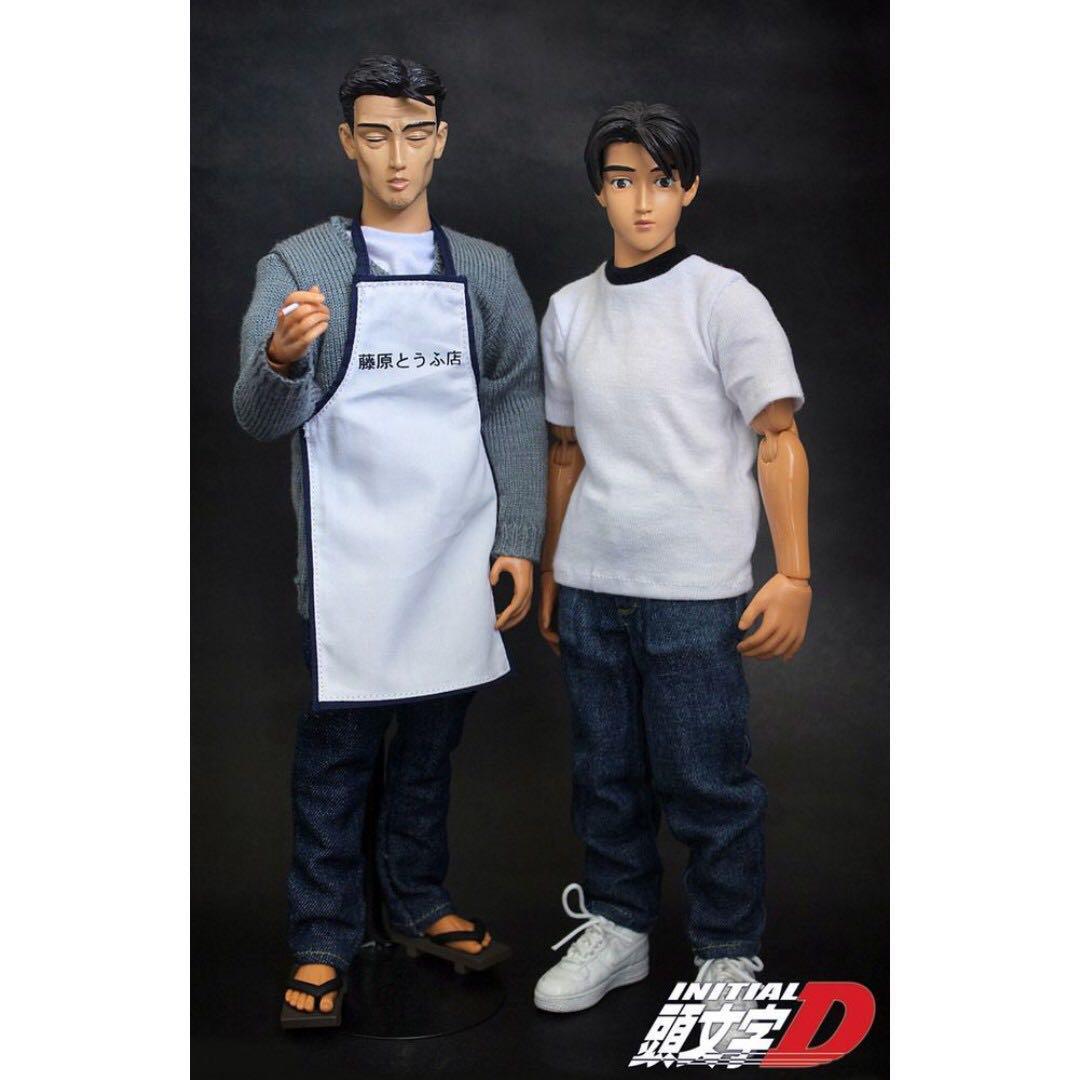 HOW2WORK Initial D 12" figure TAKUMI AND BUNTA FUJIWARA, Hobbies & Toys ...