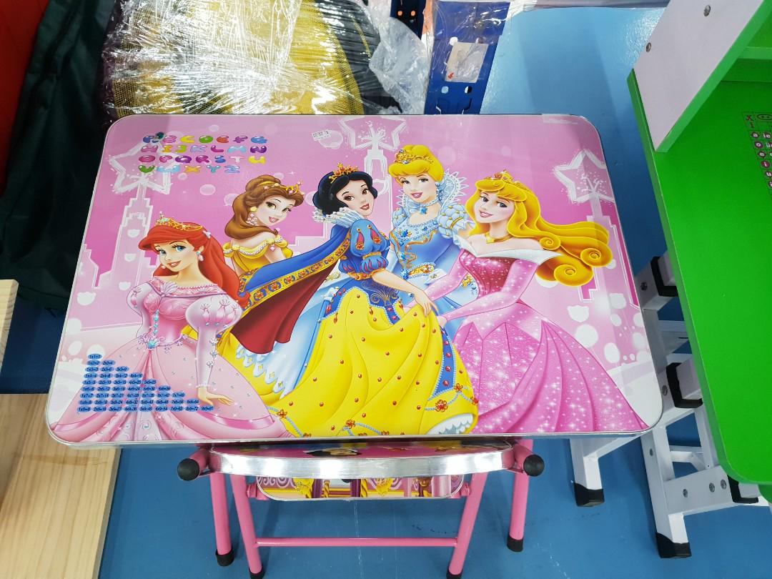Kids Disney Princess table, Babies & Kids, Baby Nursery & Kids ...