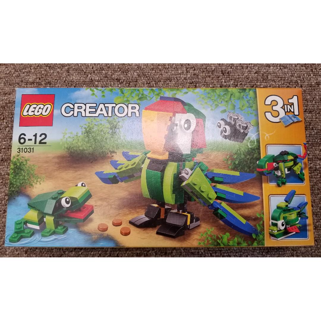 Lego 31031 Rainforest Animals, 興趣及遊戲, 玩具 & 遊戲類 - Carousell