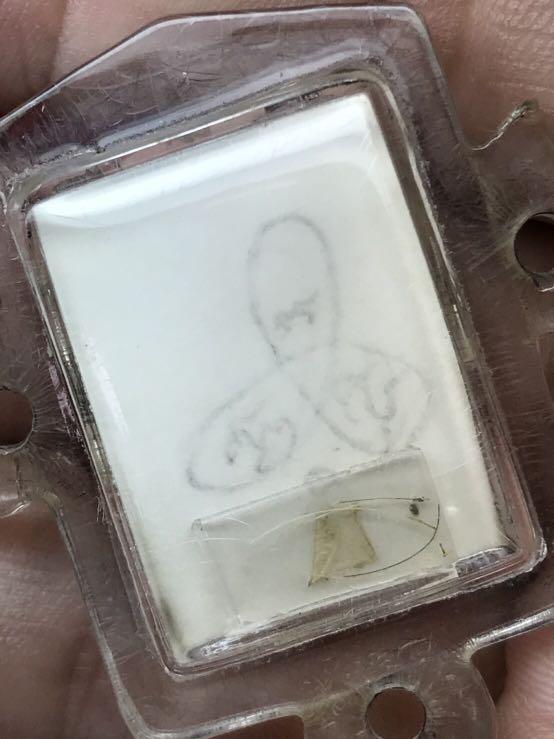 Luang Pu Tim photo, Hand written yant by LP tim(Early batch), Hobbies ...