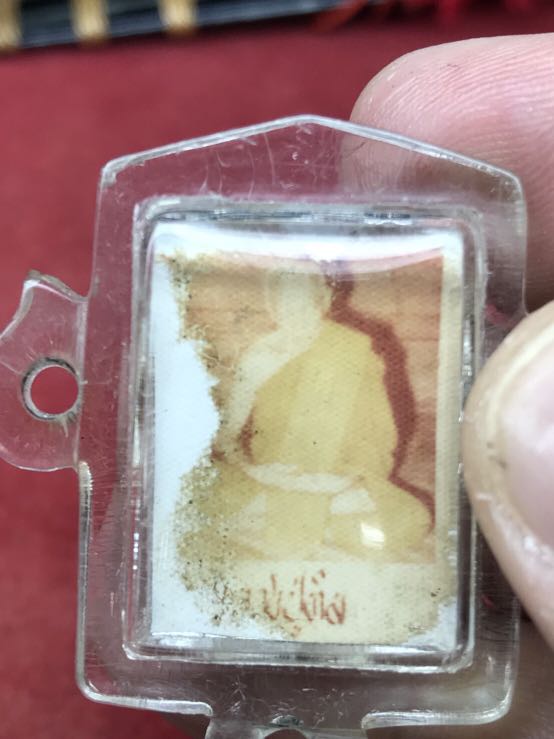 Luang Pu Tim photo, Hand written yant by LP tim(Early batch), Hobbies ...