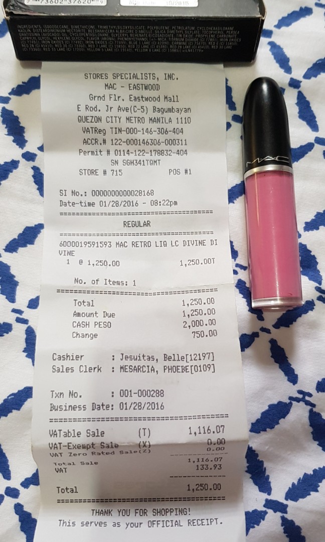 MAC Retro Matte Liquid Lipcolour - Divine Divine - Authentic with ...