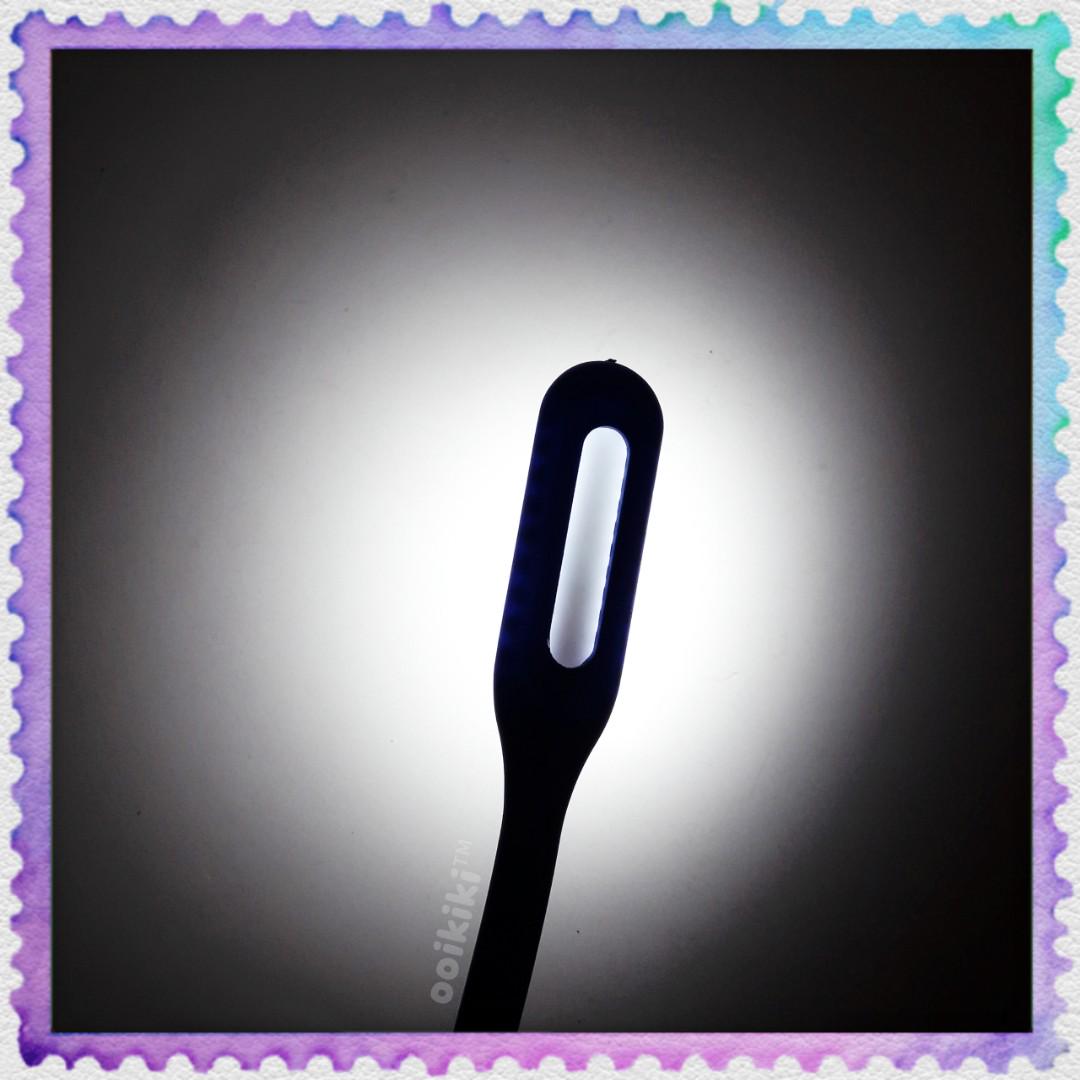 Bendable Flexible Mini USB LED Lamp soft Mobile Portable torch light ...