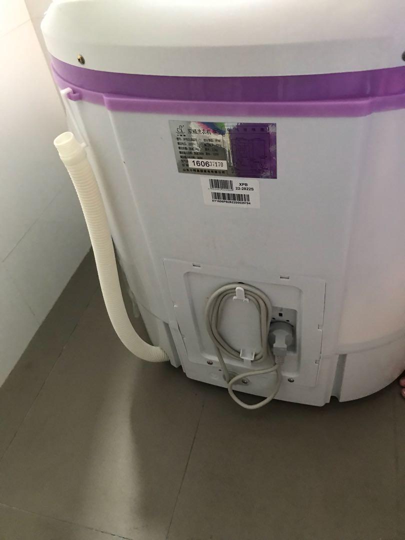 Mini washing machine 2kg, TV & Home Appliances, Washing Machines and ...