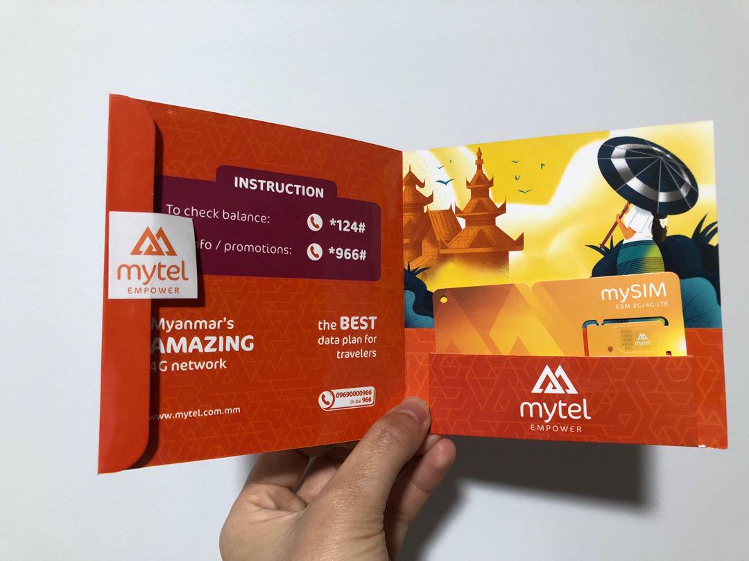 Myanmar SIM card 5GB high speed 4G internet, Mobile Phones & Gadgets ...