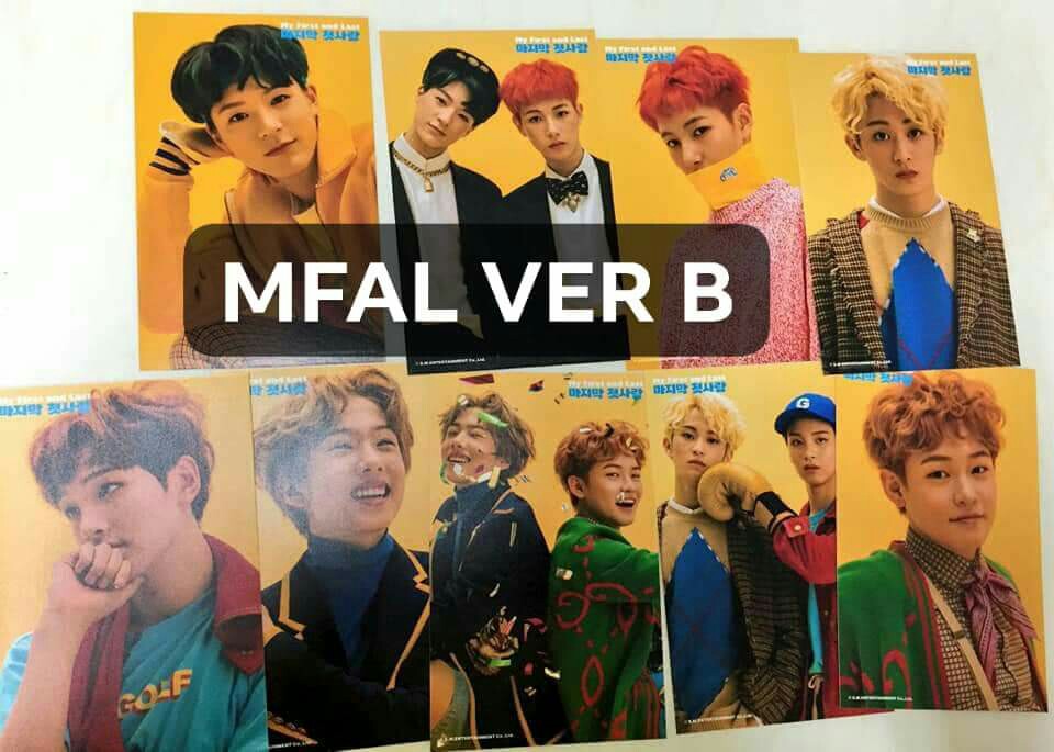 NCT Dream My First and Last MFAL 4x6 Ver B, Hobbies & Toys, Memorabilia ...