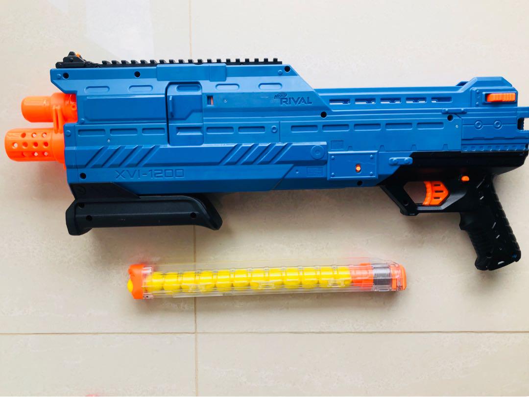 Nerf Rival Atlas Blue (Used), Toys & Games, Others on Carousell