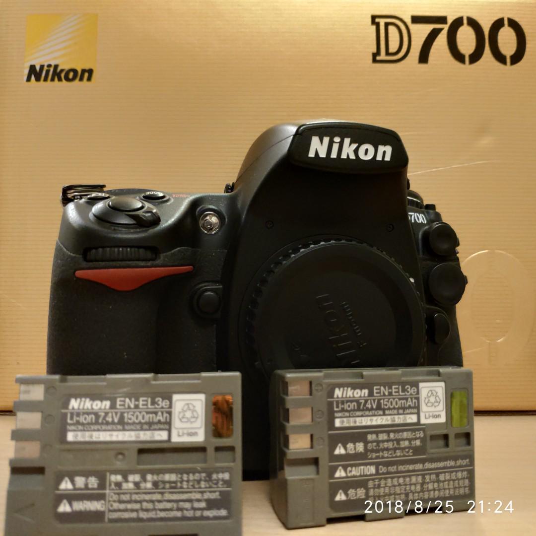 Nikon D700 ＋ MB-D10, 攝影器材, 鏡頭及裝備 - Carousell