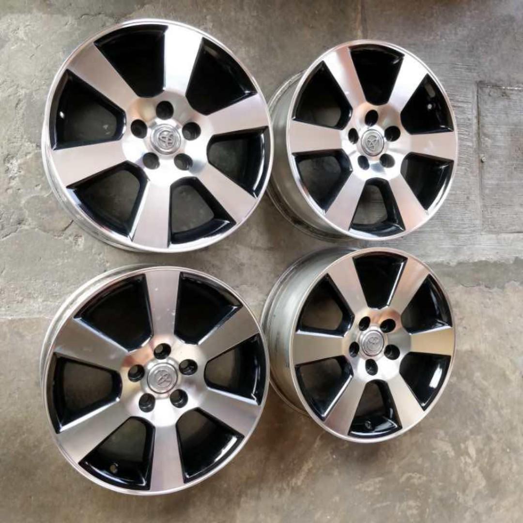 SPORT RIM 17inch TOYOTA HARRIER ORI CHR CAMRY, Auto Accessories on ...