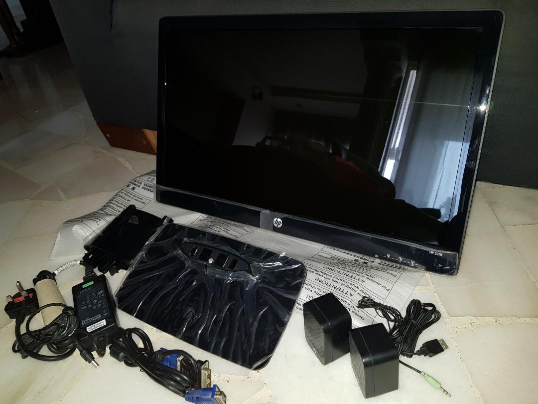 Hp 2311f 23" LED monitor (Price Reduced), Computers & Tech, Parts ...