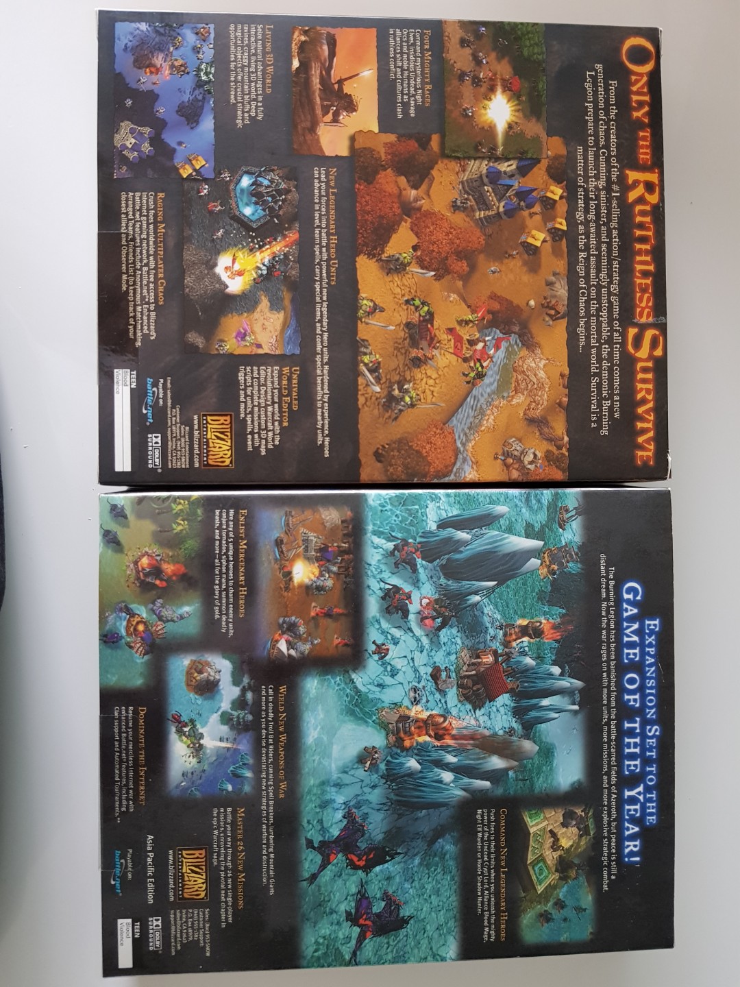 Warcraft - reign of chaos and frozen throne, Hobbies & Toys, Toys ...
