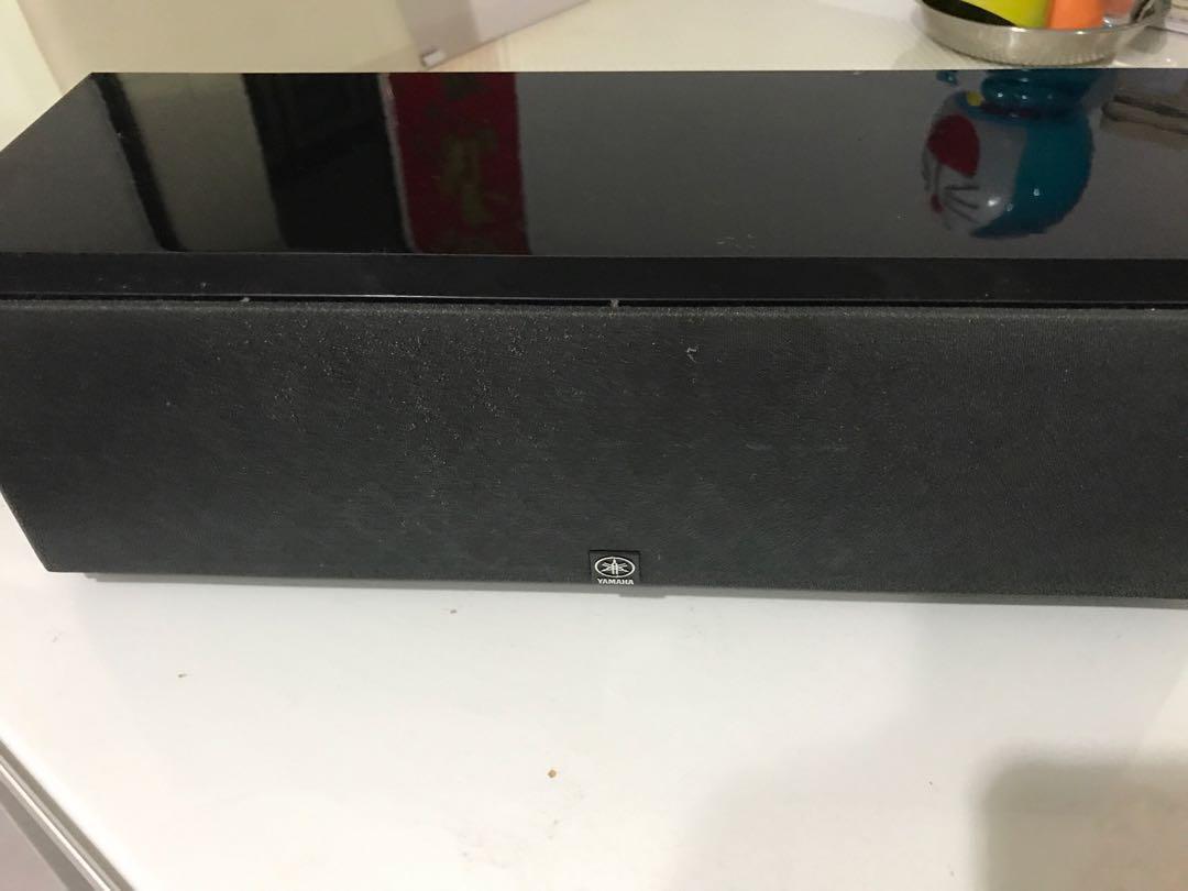 In wall center channel speaker yamaha ns