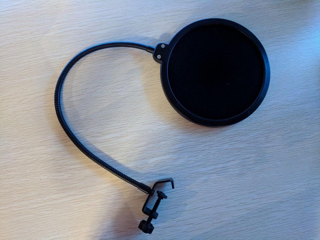 Zebra Sound Mic Stand Pop Screen + Gooseneck, Hobbies & Toys, Music ...