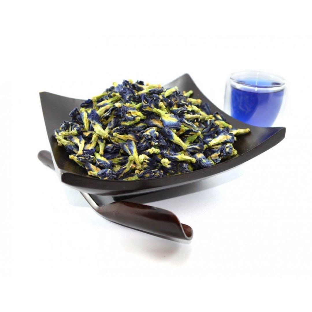Blue Butterfly Pea Flower Tea Recipe | Clitoria Ternatea Tea, Food ...