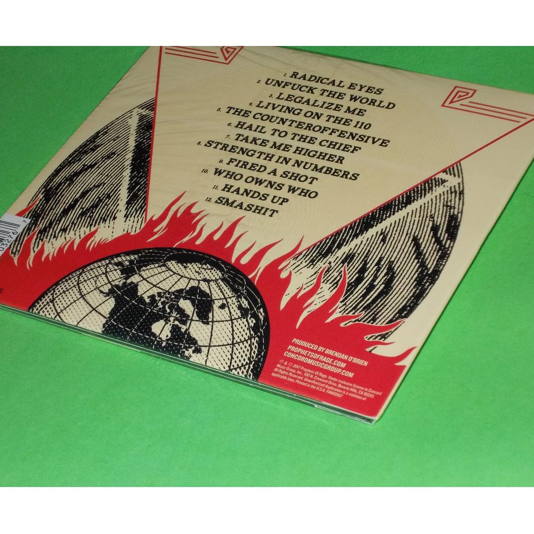 CD PROPHETS OF RAGE : PROPHETS OF RAGE ALBUM (2017) RAPCORE RAP ROCK ...